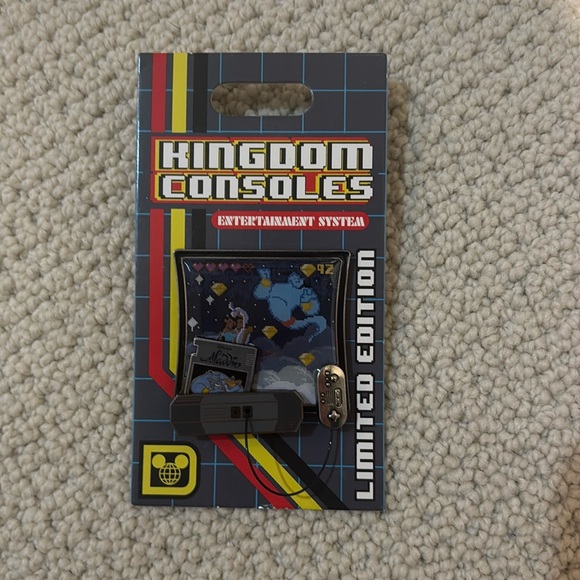 Disney | Other | Disney Kingdom Consoles Le 400 Aladdin Genie Pin ...